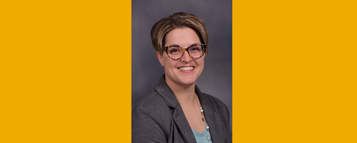 Erica Eckert Gets Gold Recognition College Of Education Health And Human Services
